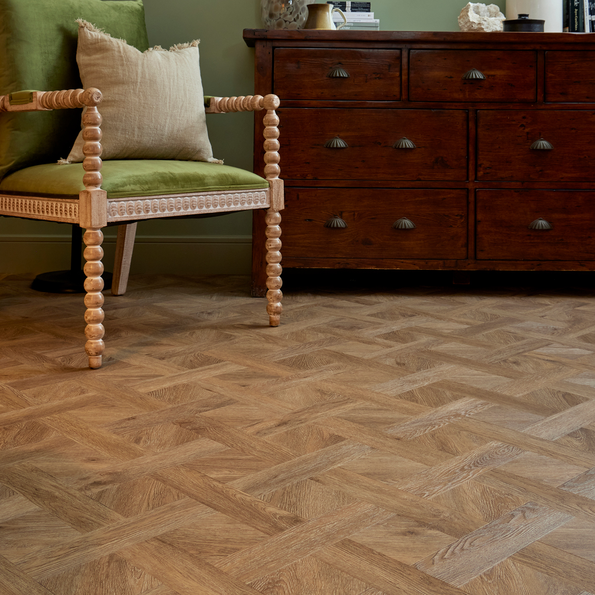 Basket Weave LVT Flooring | Free Samples