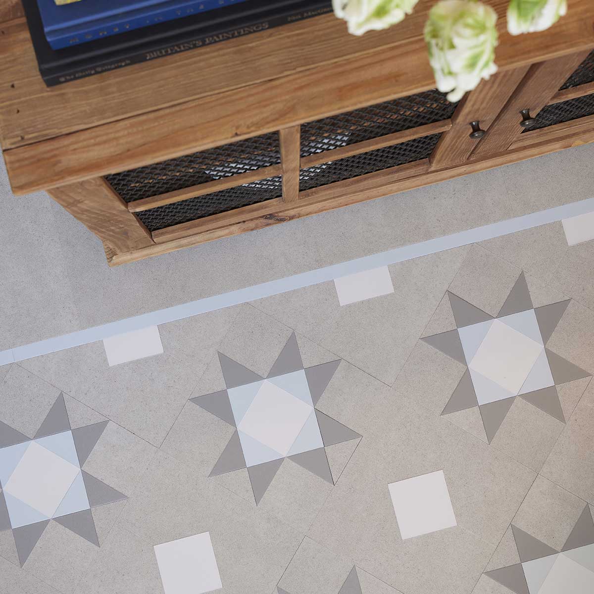 CREO Chester | Greystone, Pale Blue, Grey & White | J2 Flooring