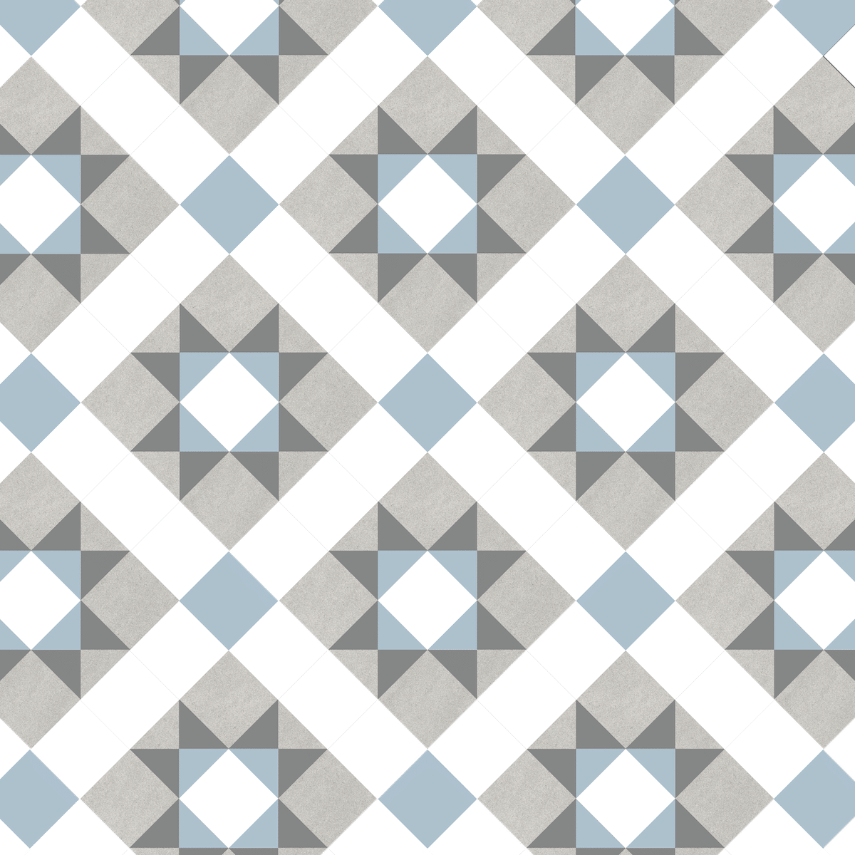 CREO Burford | Grey, Pale Blue, White LVT Victorian Floor Tile | J2 ...